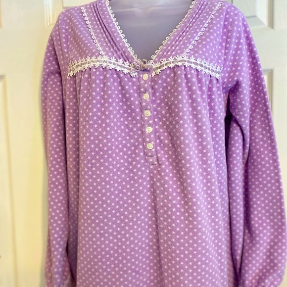 Laura Scott | Intimates & Sleepwear | Laura Scott Vintage Fleece Gown ...